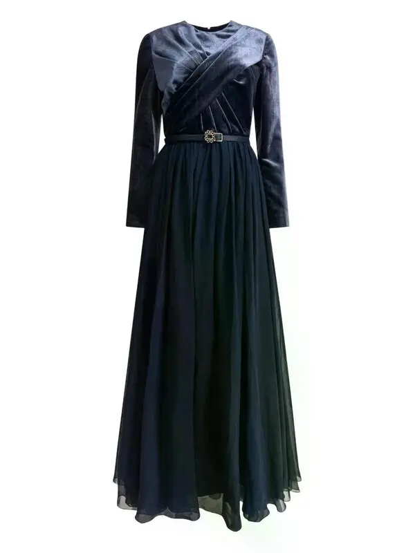 Elie Saab Belted Dress