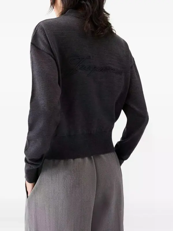 Jacquemus V-neck Wool Cardigan