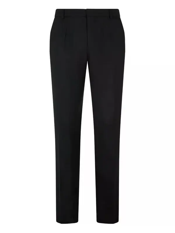 Roberto Cavalli Pleated Virgin Wool Trousers