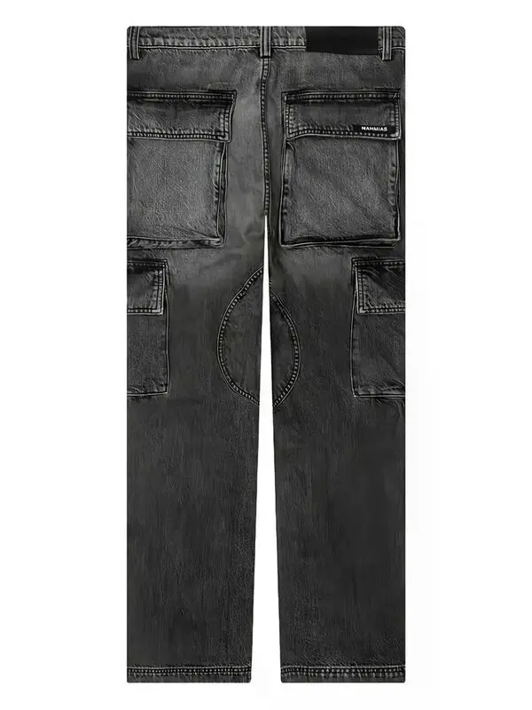 NAHMIAS Logo-patch Cargo Jeans