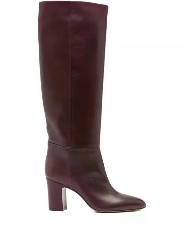 Paris Texas 70mm Leather Block-heel Boots