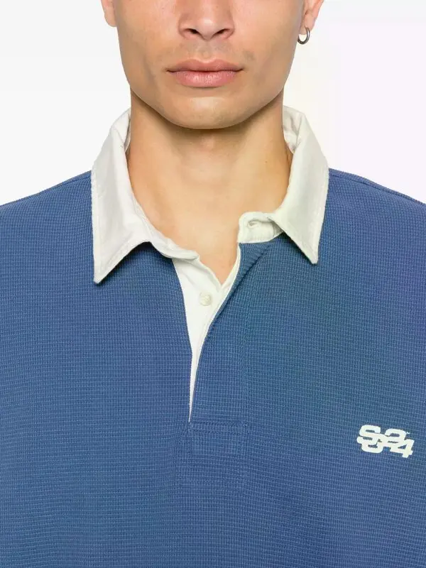 SUMMER GAMES Logo-patch Polo Shirt