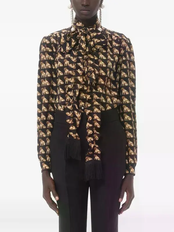 Valentino Garavani Crepe De Chine Shirt