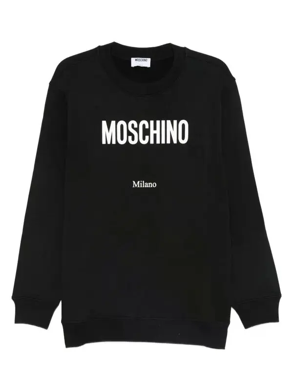 Moschino Print Crewneck Sweatshirt