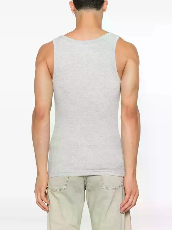 ENTIRE STUDIOS Ribbed Tank Top - Grey