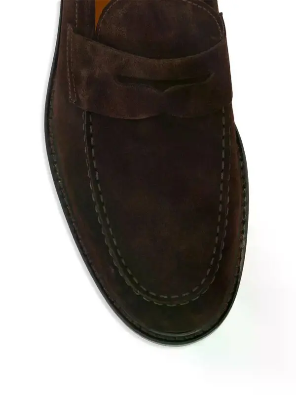 DOUCAL'S Calf Suede Loafers