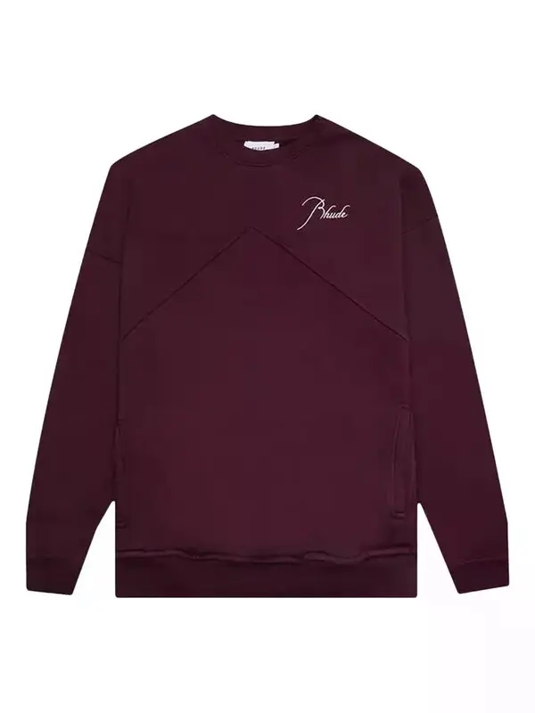 Rhude Logo-print Sweater - Red