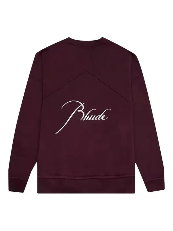 Rhude Logo-print Sweater - Red