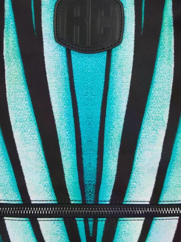 Roberto Cavalli Ray Of Sea Print Backpack