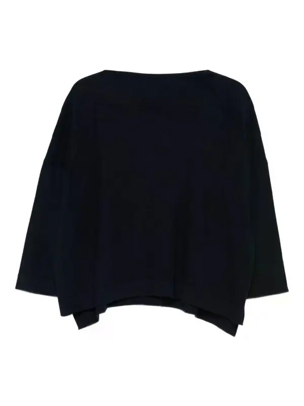 DANIELA GREGIS Boat-neck Wool Sweater