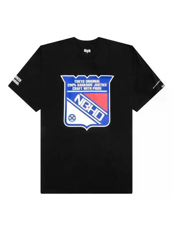 NEIGHBORHOOD Skull-logo Graphic Tee