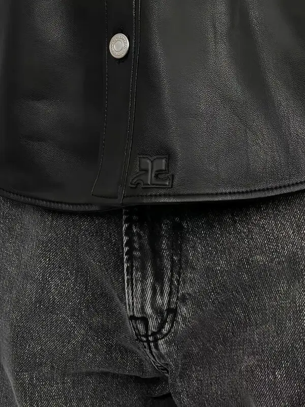 COURREGES Leather Shirt