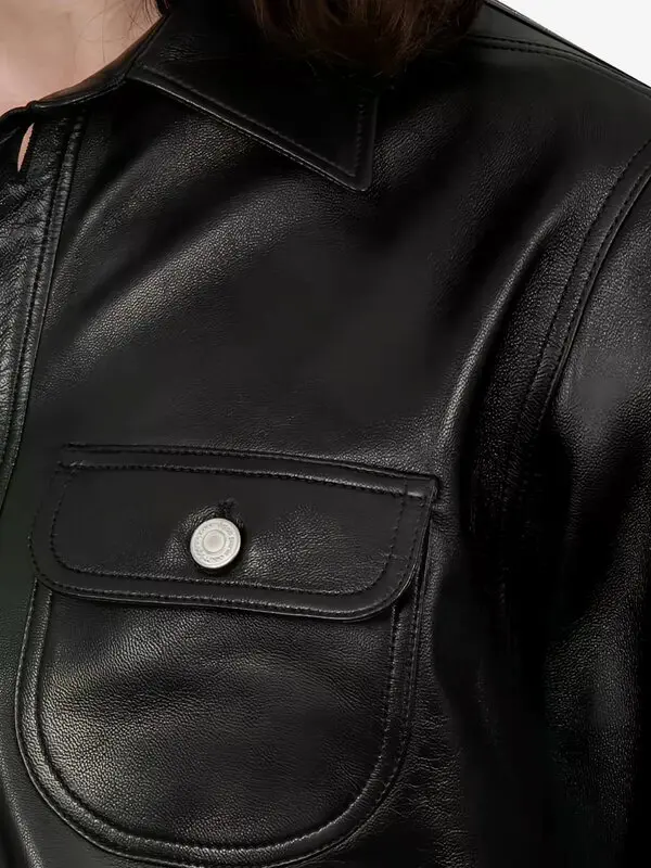 COURREGES Leather Shirt