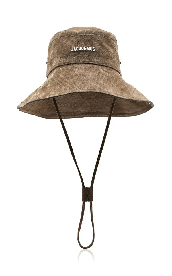 Jacquemus Le De-nimes Bob Hat - Brown