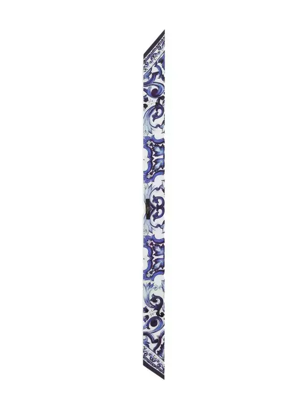 Dolce & Gabbana Majolica-print Scarf - White