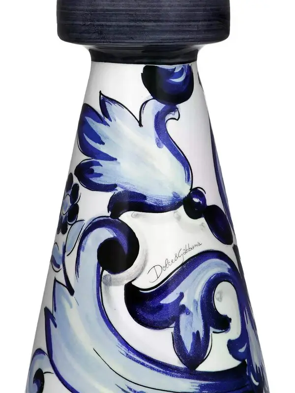 Dolce & Gabbana Large Floral-print Candle Holder