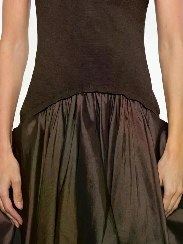 Simkhai Izzy Midi Dress - Brown
