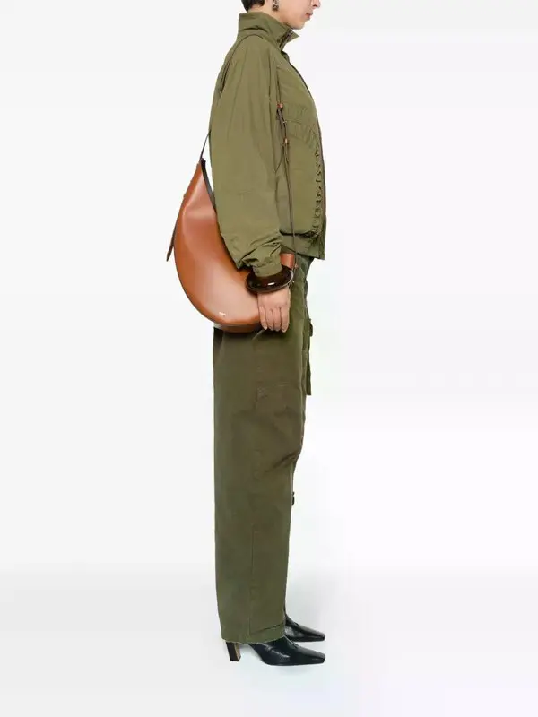 Soeur Wimona Leather Shoulder Bag - Brown