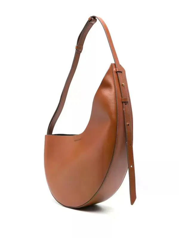Soeur Wimona Leather Shoulder Bag - Brown