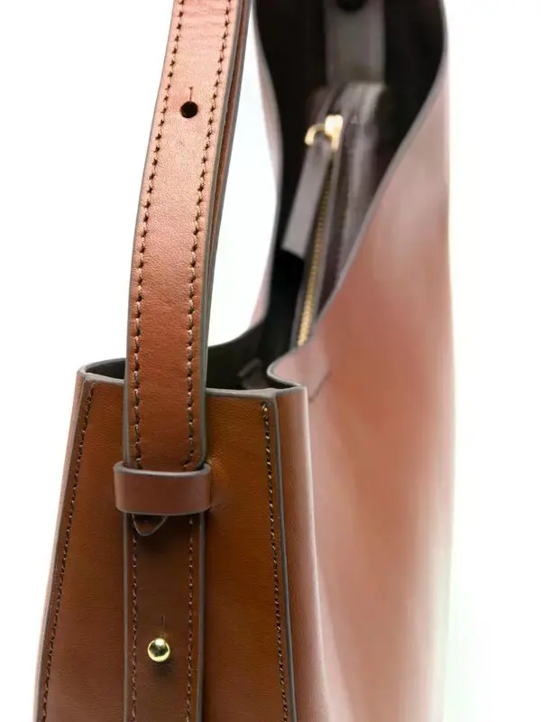 Soeur Wimona Leather Shoulder Bag - Brown