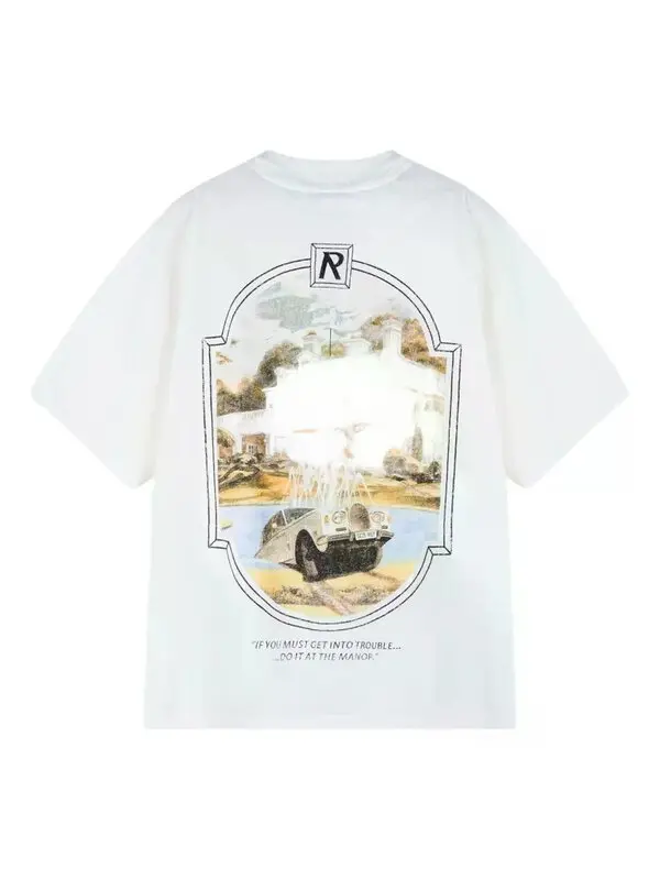 REPRESENT Revere Manor Print T-shirt - White