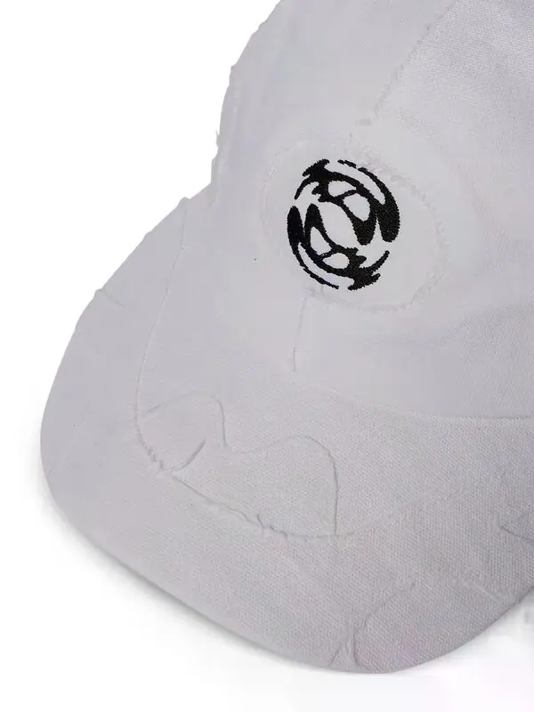 ROMBAUT Logo-motif Frayed Baseball Cap