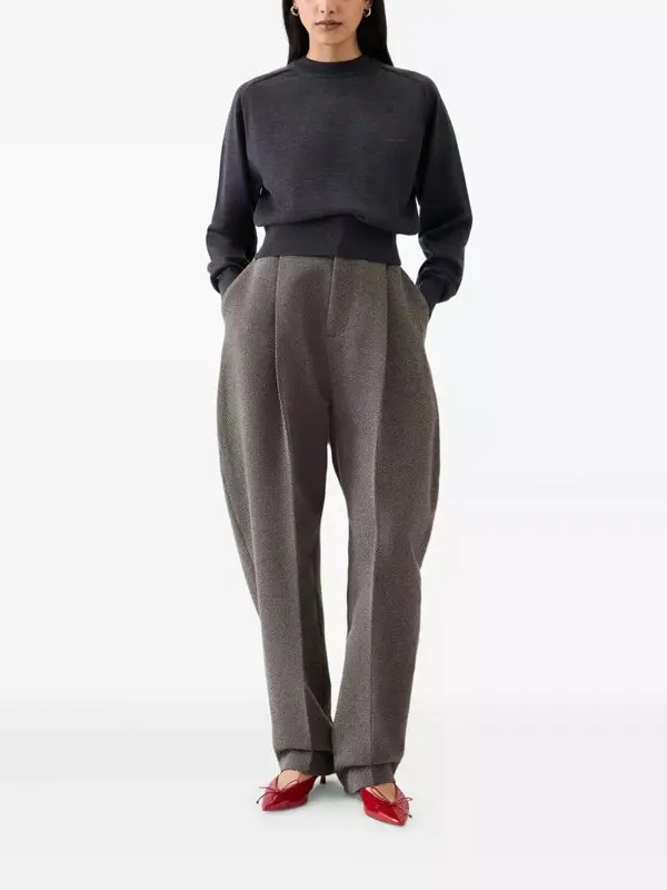 Buy Jacquemus Embroidered Sweater - Grey At 20% Off | Editorialist