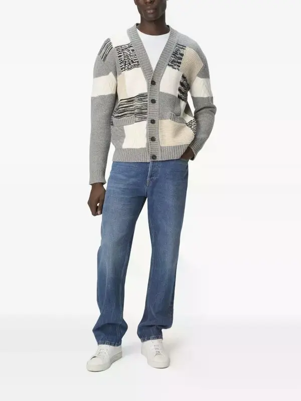 Missoni Patchwork Cable-knit Cardigan