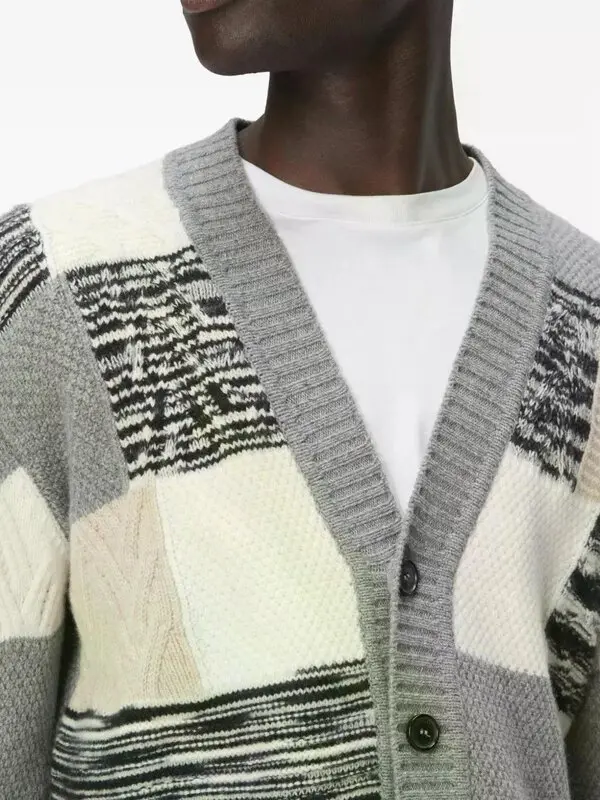 Missoni Patchwork Cable-knit Cardigan