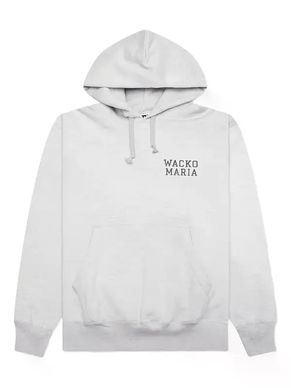 WACKO MARIA Logo-print Pullover Hoodie