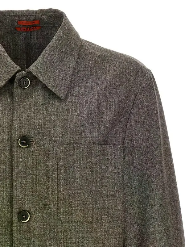 Barena Venezia Patch-pocket Button-closure Shirt - Brown