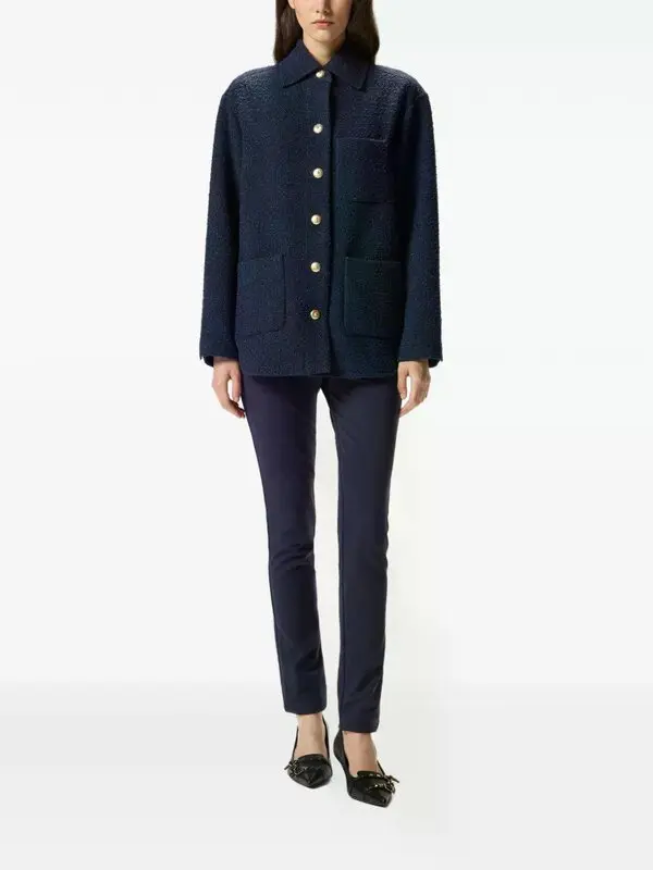 Pinko Glitter-flecked Tweed Jacket