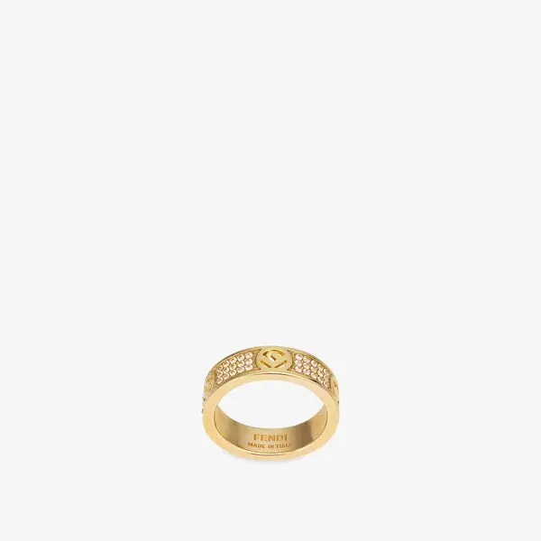 Fendi F Is Ring - Gold