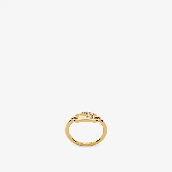 Fendi O'lock Ring - Gold