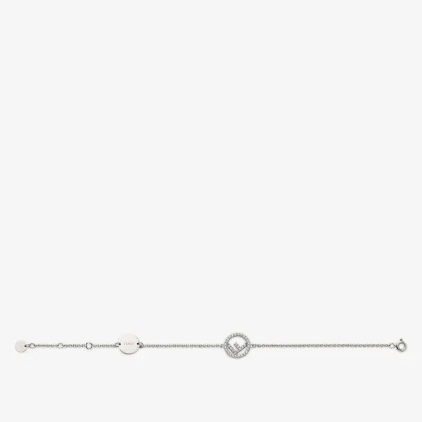 Fendi F Is Bracelet - Silver