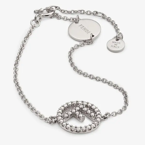 Fendi F Is Bracelet - Silver