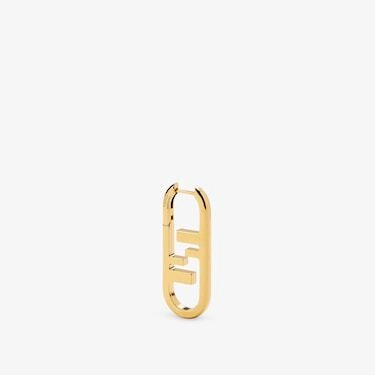 Fendi O'lock Single Earring - Gold