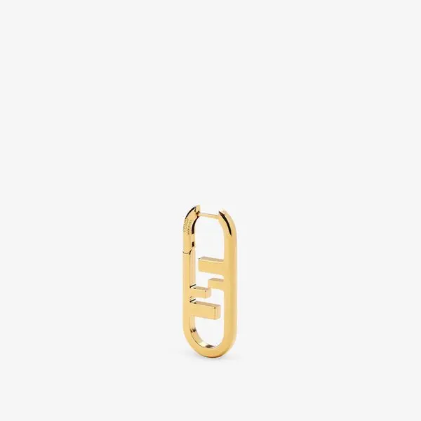 Fendi O'lock Single Earring - Gold