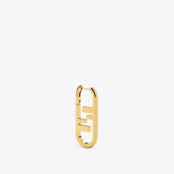 Fendi O'lock Single Earring - Gold