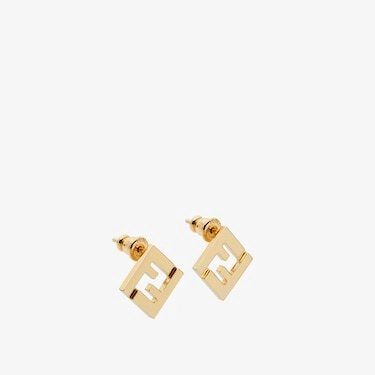 Fendi Forever Earrings - Gold