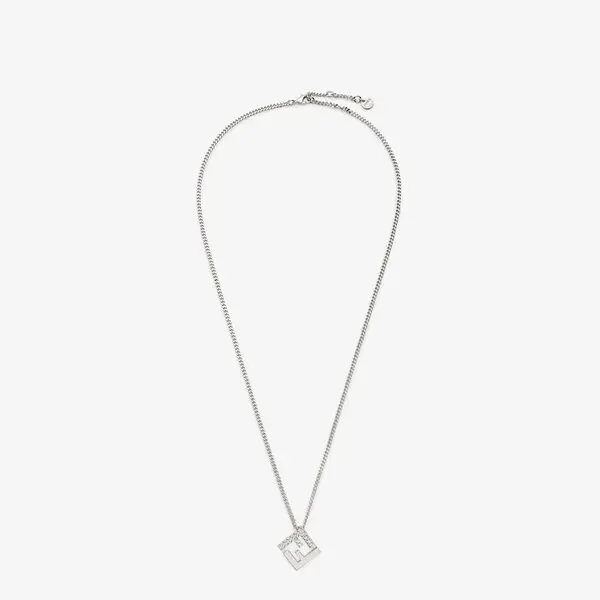Fendi Forever Ff Pendant Necklace