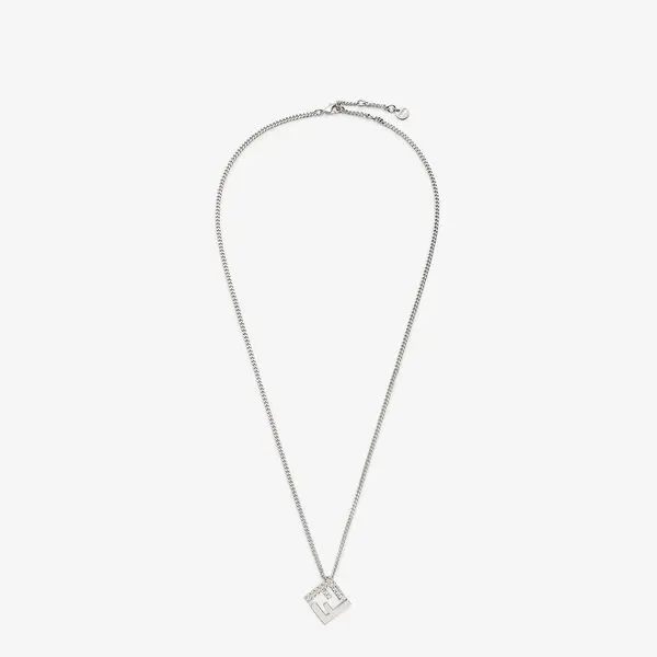 Fendi Forever Ff Pendant Necklace