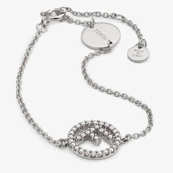 Fendi F Is Bracelet - Silver