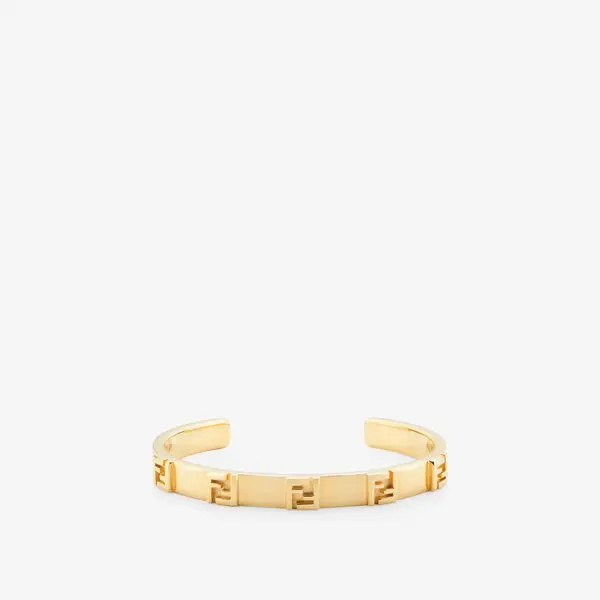 Fendi Forever Cuff Bracelet - Gold