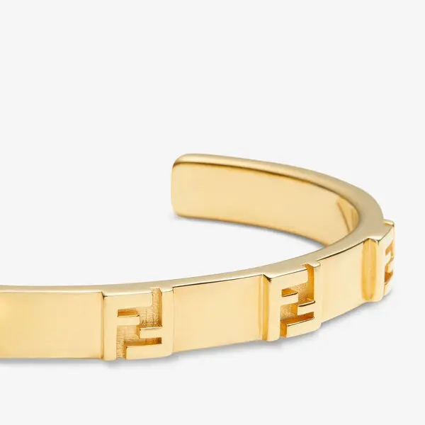 Fendi Forever Cuff Bracelet - Gold
