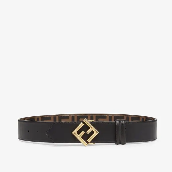 Fendi Ff Diamonds Reversible Belt