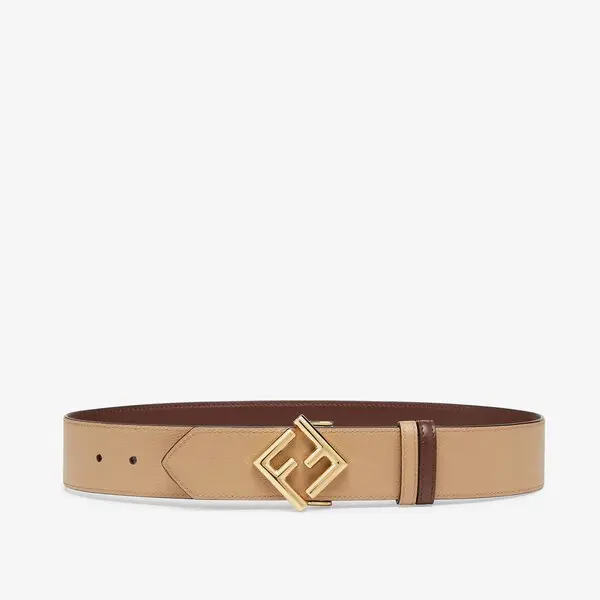Fendi Ff Diamonds Belt - Brown