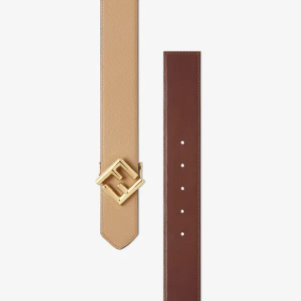 Fendi Ff Diamonds Belt - Brown