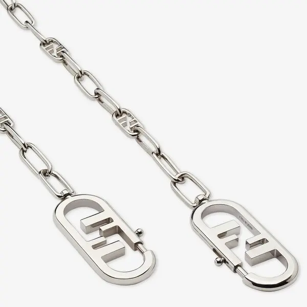 Fendi Chain Mesh Strap You - Silver