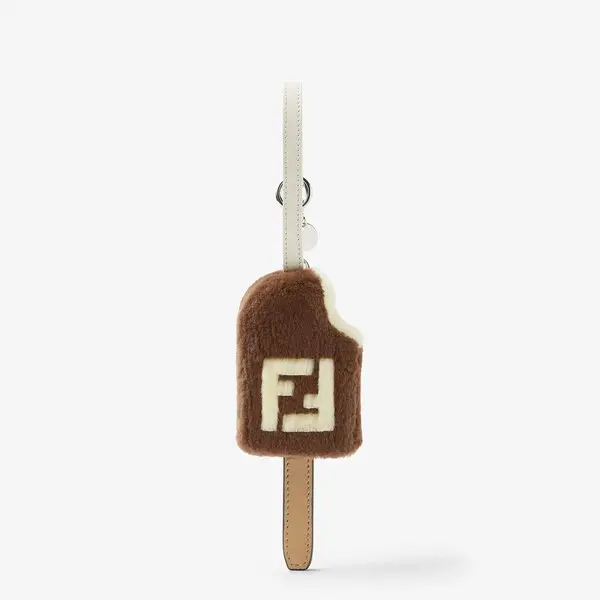 Fendi Ice-cream Bag Charm - Brown